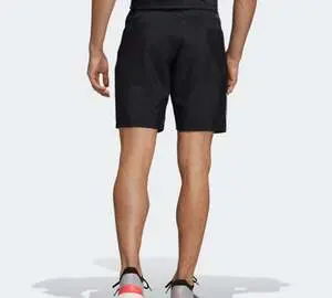 Adidas Straight Sports Shorts With Iconic Three-stripe Detailing