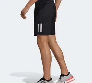 Adidas Straight Sports Shorts With Iconic Three-stripe Detailing
