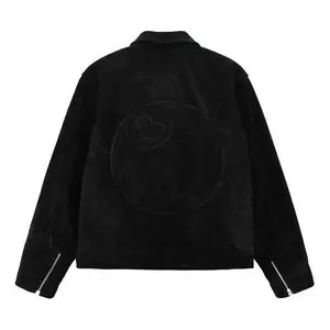 StÜssy 8 Ball Suede Bing Jacket