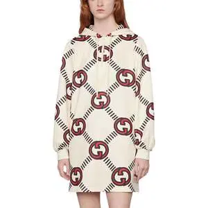 Gucci Interlocking G Technical Jersey Dress