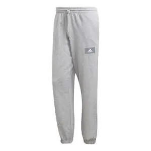Adidas Fv Pt Solid Color Bundle Feet Casual Sports Pants/trousers/joggers Autumn Medium Hemp Grey - Multi-color