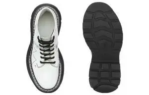 Alexander McQueen Tread Slick Boots - White/black