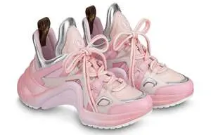 LOUIS VUITTON Archlight 1.0 Sneakers - Pink/silver/brown