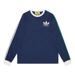 Gucci X Adidas Cotton Jersey Long Sleeve T-shirt