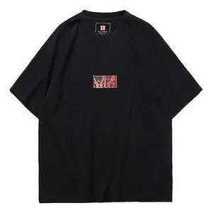 LI-NING X Crossover Word Short Sleeve Tee 'black