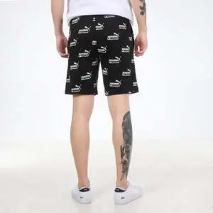 PUMA Amplified 9" Short Black White - Black/white