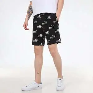 PUMA Amplified 9" Short Black White - Black/white