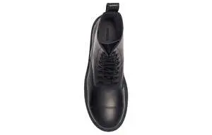 Balenciaga Small Cowhide Lace-up Combat Boots