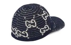 Gucci Gg Crochet Cotton Baseball Hat