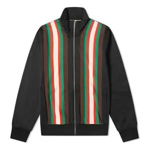 Gucci Vintage Striped Zip-up Jacket