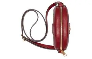 Gucci X Doraemon Round Shoulder Bag - Beige/brown