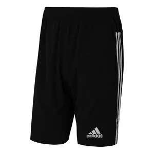 Adidas Tech Short Training Sports Stripe Breathable Shorts - Black
