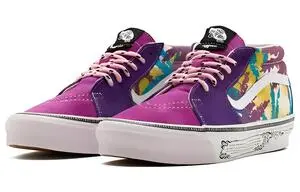 VANS Aries X Og Sk8-mid Lx 'weed Bright' Sneakers - Multi-color