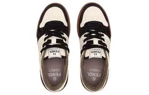 Fendi Low Top Suede Sneakers