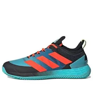 Adidas Adizero Ubersonic 4 Clay Court Tennis Shoe - Black/blue/red