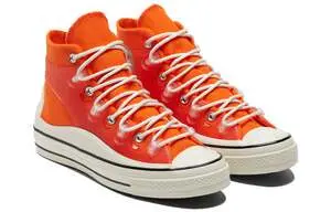 CONVERSE Chuck 70 Utility High Top Sneakers - White/orange