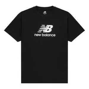 NEW BALANCE Essential Logo T-shirt Asia Sizing - Black