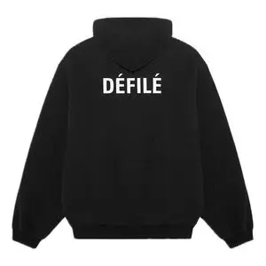 Balenciaga Fleece Sports Hoodie