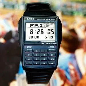 Casio Digital Quartz Watch With 10-year Battery