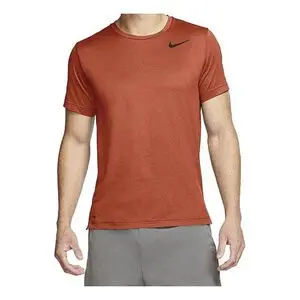 Nike Nike Pro Training Short Sleeve Top Orange