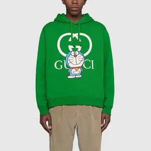 Gucci X Doraemon Cotton Hoodie
