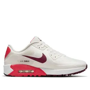 Nike Max 90 Golf Sneakers - Creamwhite/red