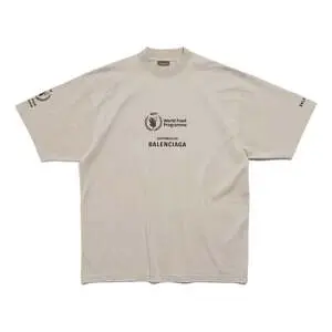 Balenciaga Wfp T-shirt 'grey Black