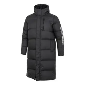 Adidas Neo Hooded Down Jacket - Black