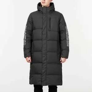 Adidas Neo Hooded Down Jacket - Black