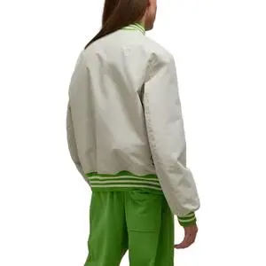 Adidas Y-3 Tokyo Varsity Jacket - Grey/green