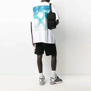 Off-White Ss21 Alphabet Printing Short Sleeve Loose Fit - White