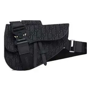 Dior Saddle Bag In Oblique Jacquard