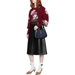 Gucci Floral-intarsia Wool Jumper