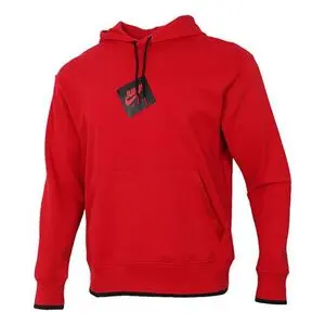 JORDAN Jumpman Classics Logo Print Hoodie - Red