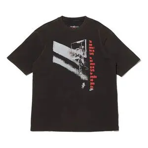 JORDAN Flight Basketball T-shirt - Black