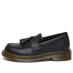 Dr. Martens Adrian Softy T Leather Tassel Loafers - Black