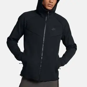 Nike Logo Printing Splicing Hooded Jacket