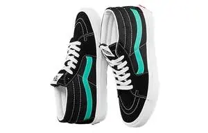 VANS Sk8-mid 'classic Sport' Sneakers - Black/blue