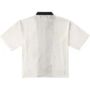 VANS Skeleton Short Sleeve Shirt 'beige Black