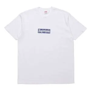 Supreme Fw19 Week 17 Bandana Box Logo Tee - White