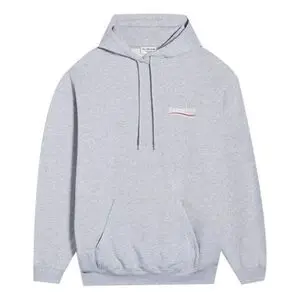 Balenciaga Political Campaign Hoodie - Grey