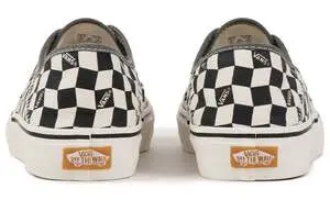 VANS Authentic Vr3 Sf Low Top Sneakers With Checkerboard Motif - Black/white