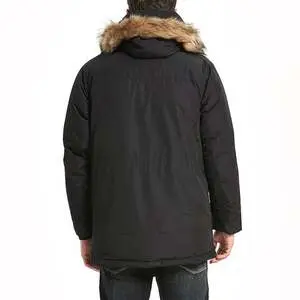 NEW BALANCE Warm Winter Down Jacket Asia Sizing 'black Brown