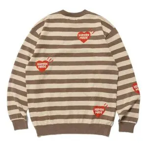 HUMAN MADE Striped Long Sleeve Knit Sweater