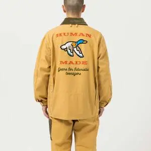HUMAN MADE Hunting Jacket - Brown