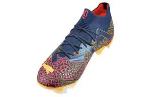PUMA Future Ultimate Fg/ag "dream Factory" Cleats - Blue/yellow/red