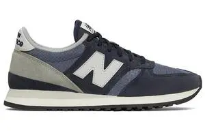 NEW BALANCE 730 Retro Low Top Sneakers - Navy Blue/gray