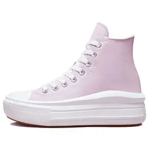 CONVERSE Chuck Taylor All Star Move Platform High Top Sneakers - Pink/white