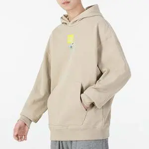 PUMA Oversized Graphic Logo Hoodie - Beige