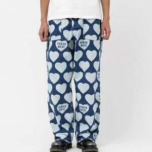 HUMAN MADE Heart Print Baggy Denim Pants